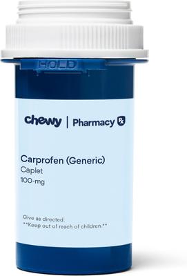 CARPROFEN (Generic) CAPLETS for Dogs, 100-mg - Easy Refills | Chewy Rx