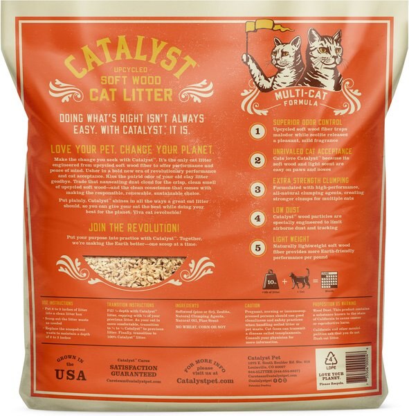 CATALYST PET Multi-Cat Formula Cat Litter, 10-lb bag - Chewy.com