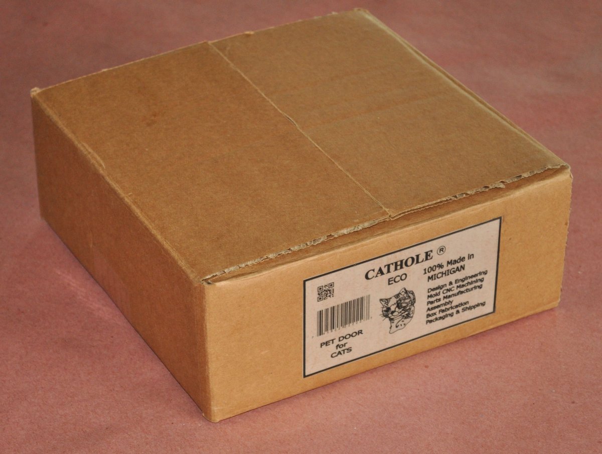 Out of Stock - CATHOLE ECO Cat Door, White - Chewy.com