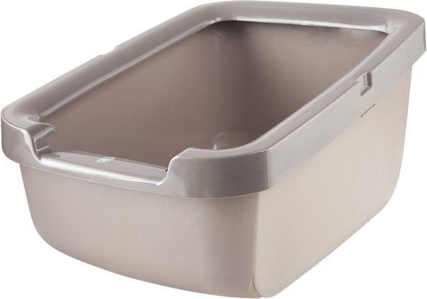 CATIT Cat Pan with Rim, Gray - Chewy.com