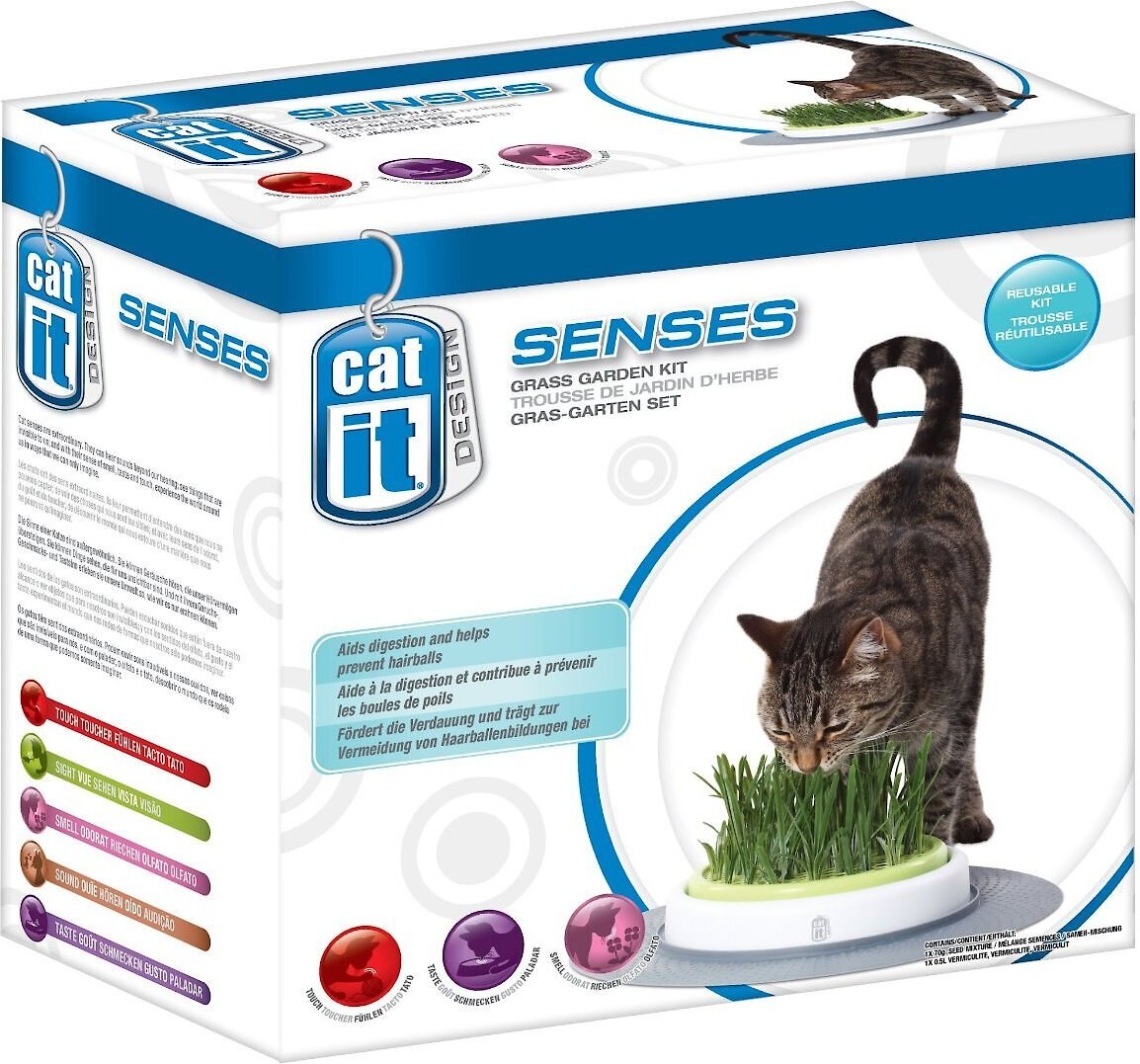 CATIT Design Senses Grass Garden Kit - Chewy.com