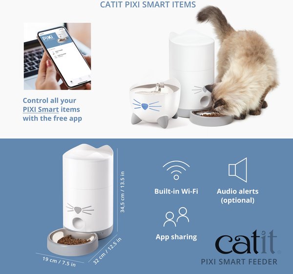 CATIT Pixi Smart Cat Feeder - Chewy.com