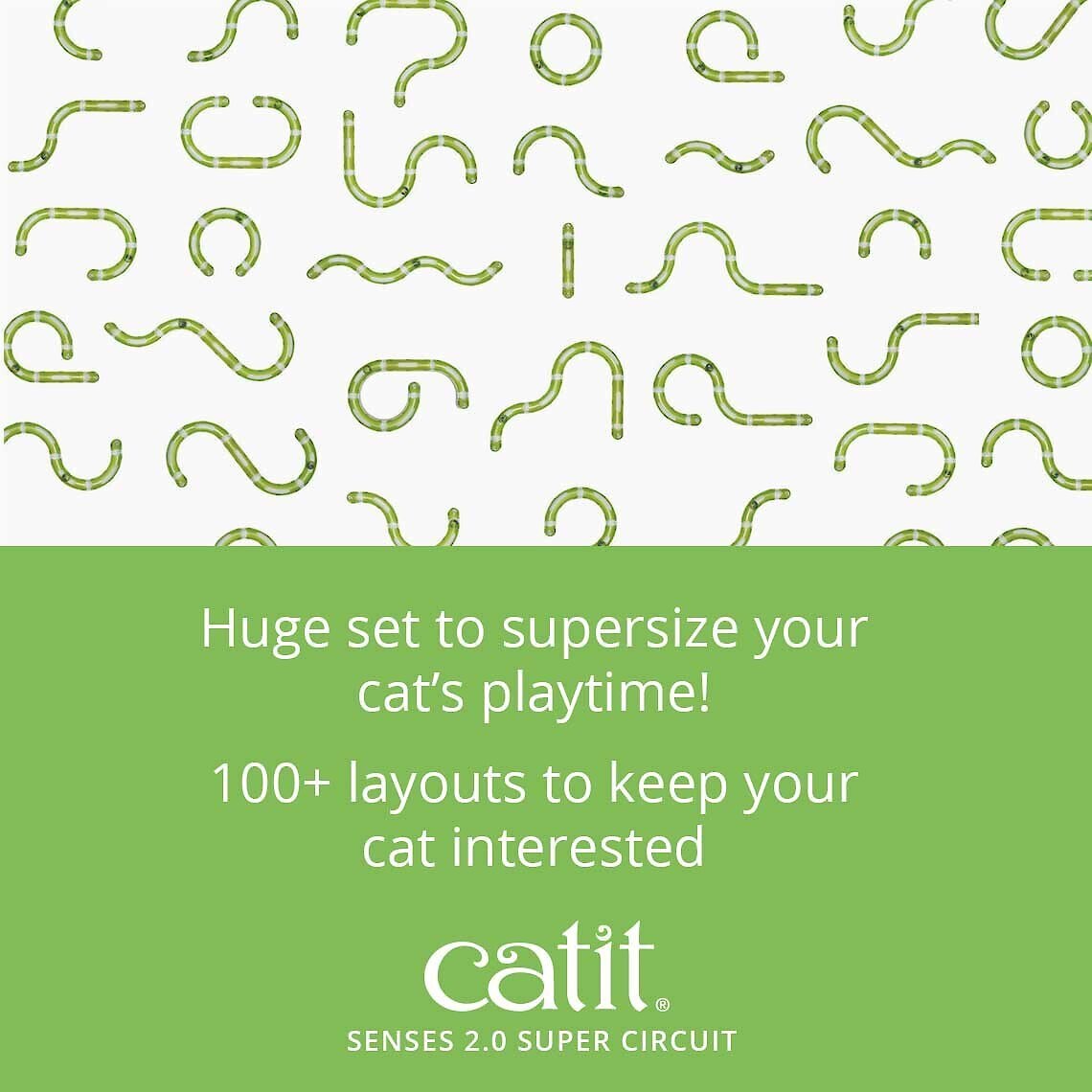 CATIT Senses 2.0 Super Circuit Cat Toy - Chewy.com