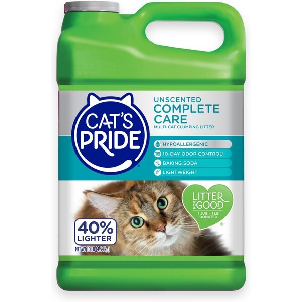 CAT'S PRIDE Complete Care Premium Lightweight Multi-Cat Clumping Litter ...