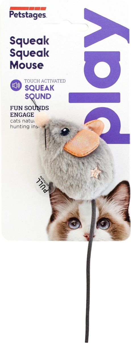 CATSTAGES Squeak Squeak Mouse Cat Toy - Chewy.com