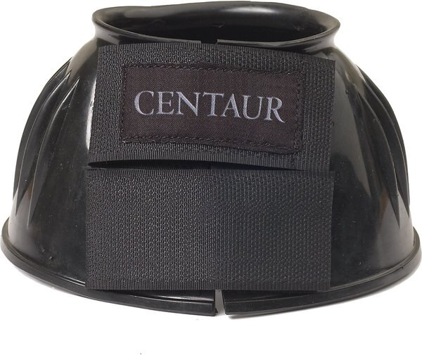 Out of Stock - CENTAUR PVC HL Rib Horse Bell Boot, Black, Small - Chewy.com