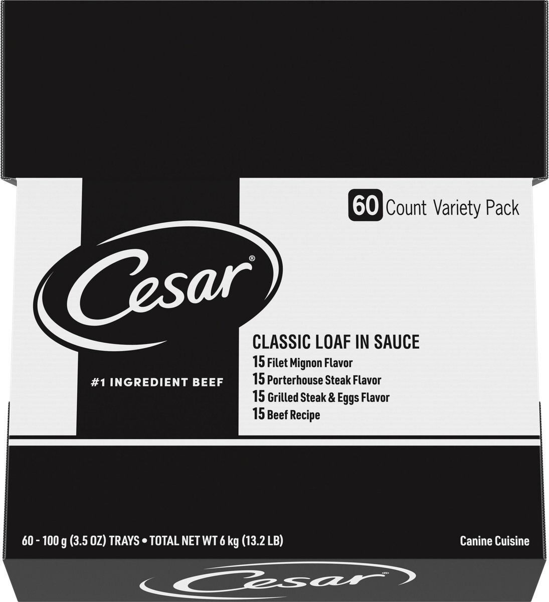 CESAR Classic Loaf in Sauce Variety Pack Small Breed Wet Dog Food, 3.5 ...