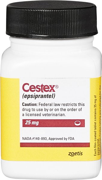CESTEX Tablet for Dogs & Cats, 25 mg - Easy Refills | Chewy Rx