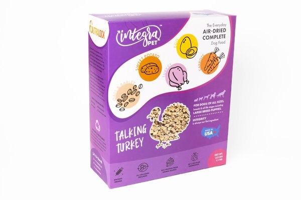 CHASING OUR TAILS Integra Talking Turkey Air Dried Dog Food, 2.5-lb box ...