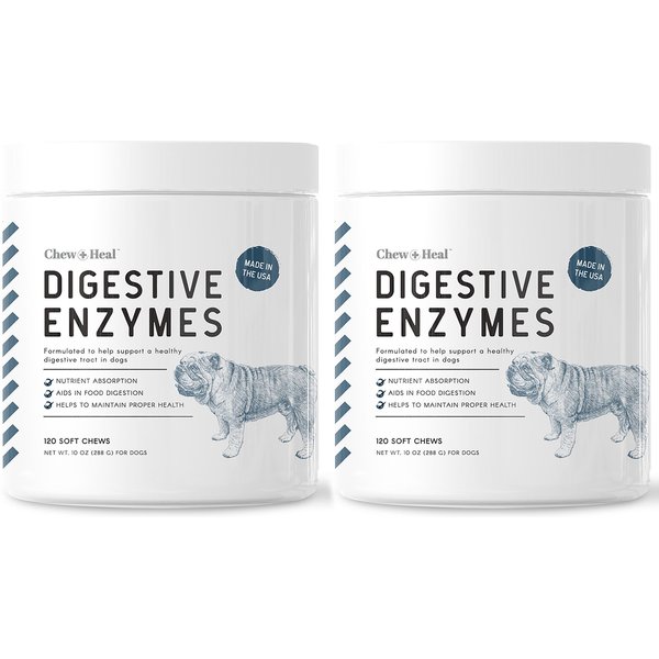 BARK&SPARK Dog Probiotics for Dogs with Digestive Enzymes Prebiotics ...