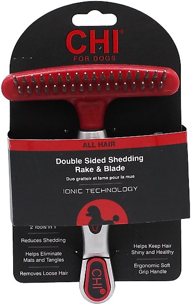 CHI Shedding Rake & Blade Dog Grooming Tool - Chewy.com