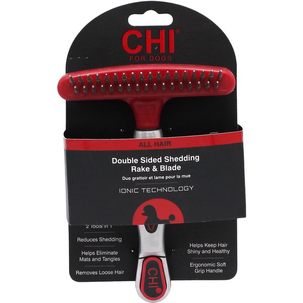 CHI Shedding Rake & Blade Dog Grooming Tool - Chewy.com