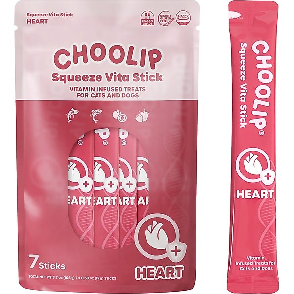 CHOOLIP Squeeze Vita Stick Kidney Support Lickable Dog & Cat Treats, 3. ...