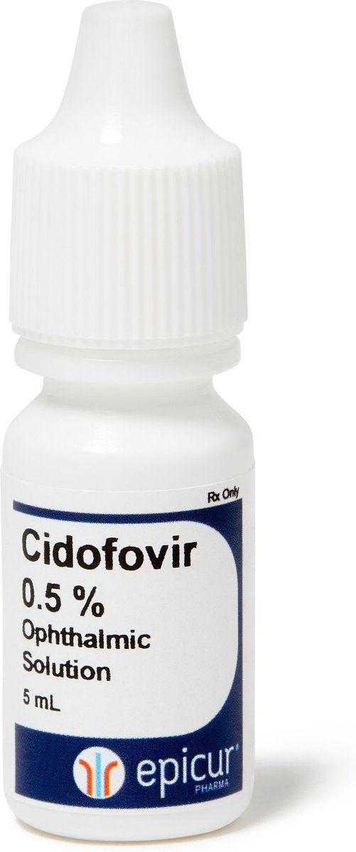 CIDOFOVIR COMPOUNDED Ophthalmic Solution, 0.5%, 5 mL - Easy Refills ...
