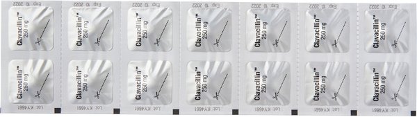 CLAVACILLIN (amoxicillin trihydrate/clavulanate potassium) Tablets for ...