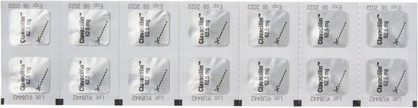 CLAVACILLIN (amoxicillin trihydrate/clavulanate potassium) Tablets for ...