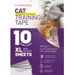 CLAWGUARD Anti-Scratch Training Cat Deter Tape Sheets, 10 count, 17 X ...