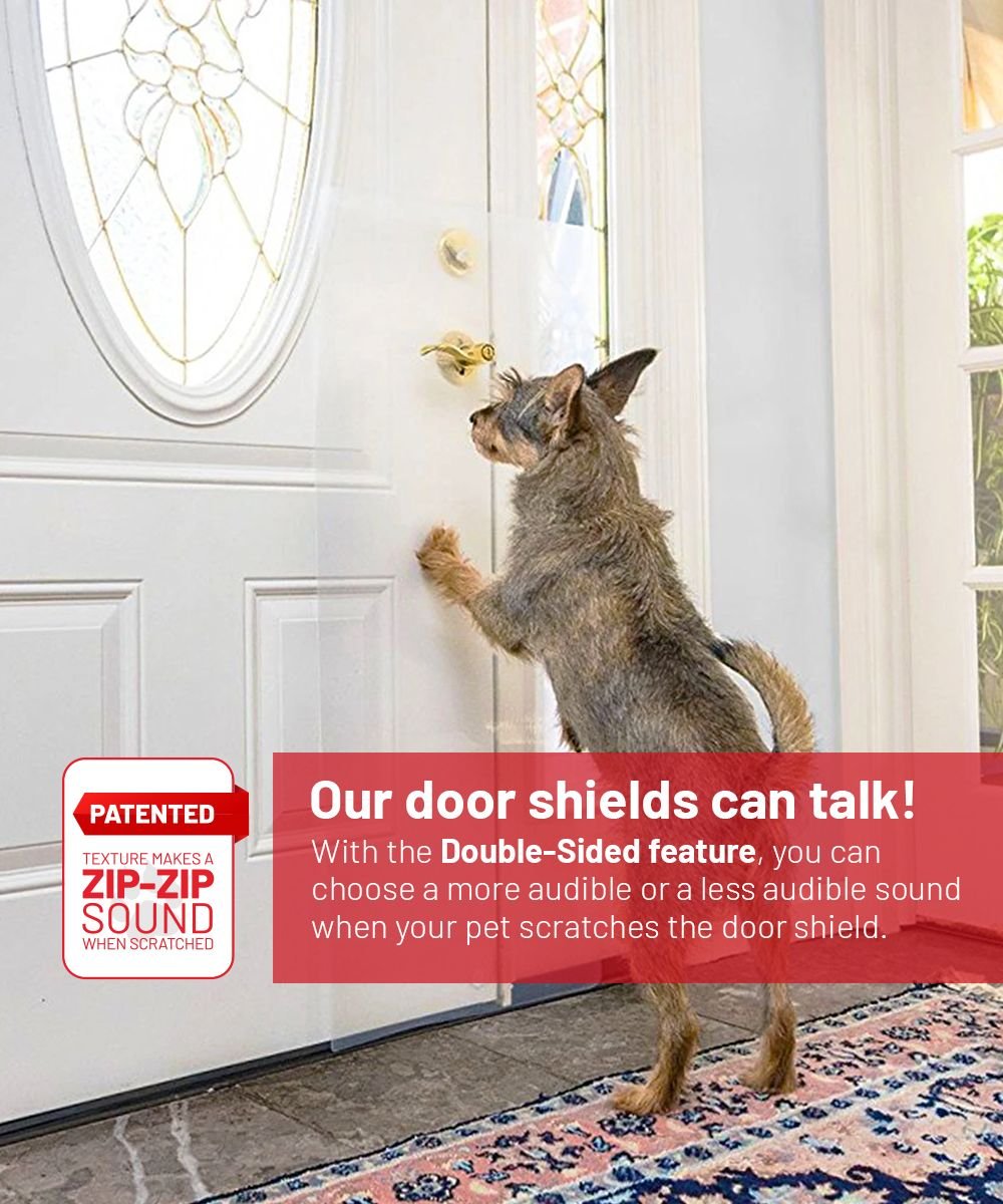 CLAWGUARD Original Door Scratch Shield, 43 x 18 in - Chewy.com