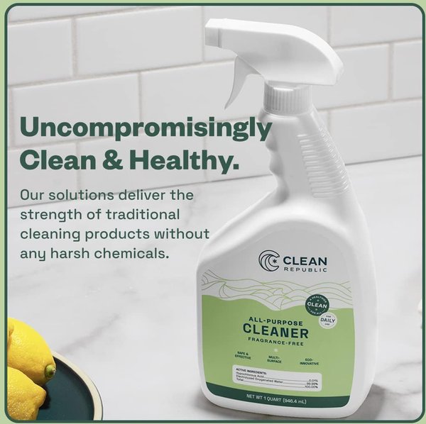 CLEAN REPUBLIC All Purpose Cleaner Spray, 32-fl oz bottle, 1 count ...