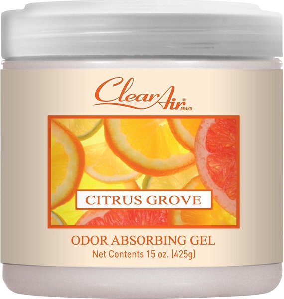 Out of Stock - CLEAR AIR Odor Citrus Grove Absorbing Solid Gel, 15-fl ...