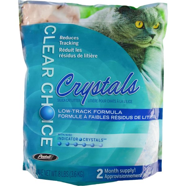 CLEAR CHOICE Silica Crystals Cat Litter, 8-lb bag - Chewy.com
