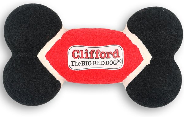 CLIFFORD The Big Red Dog Toughie Bone Dog Toy - Chewy.com