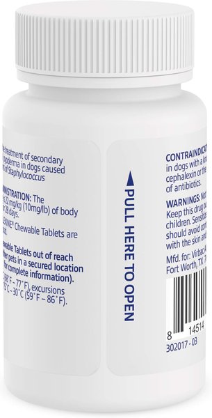 CLINTABS (Clindamycin HCl) Tablets for Dogs, 75-mg - Easy Refills ...