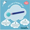 COACHI Target Stick Dog Training Stick, Navy - Chewy.com