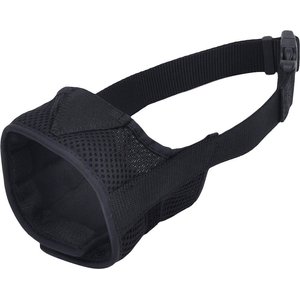 COASTAL PET PRODUCTS Best Fit Adjustable Comfort Dog Muzzle, Black ...
