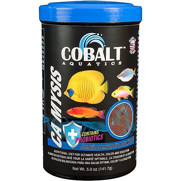 Out of Stock - COBALT AQUATICS Discus Hans Flake Fish Food, 5-oz bottle ...