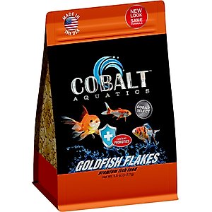 COBALT AQUATICS Select Goldfish Color Fish Food, 5-oz pouch - Chewy.com