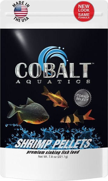 Out of Stock - COBALT AQUATICS Select Shrimp Pellets Fish Food, 7.8-oz ...