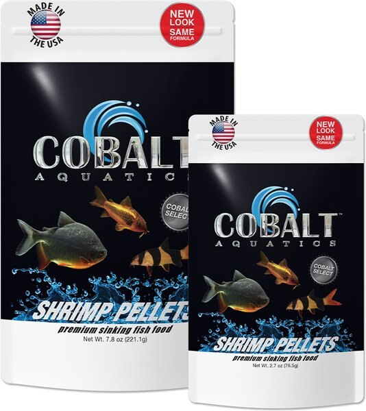 Out of Stock - COBALT AQUATICS Select Shrimp Pellets Fish Food, 7.8-oz ...
