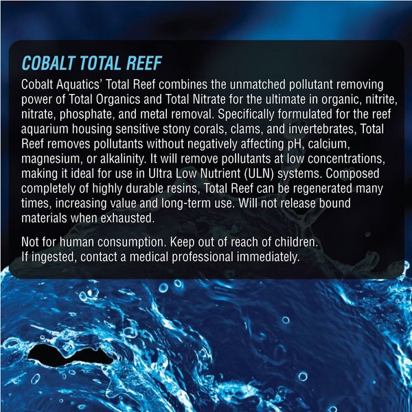 COBALT AQUATICS Total Reef Superior Rechargeable Pollutant Removing ...