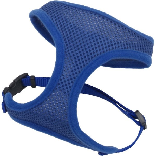 PUPPIA Polyester Back Clip Dog Harness, Sky Blue, X-Small - Chewy.com