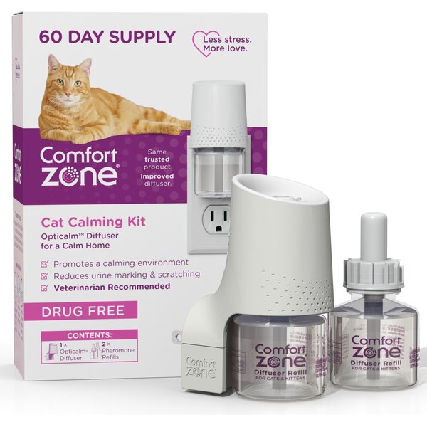 FELIWAY MultiCat Calming Diffuser Refill for Cats, 30 day, 6 count ...