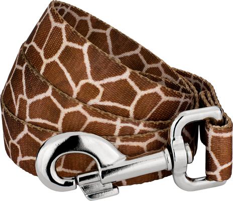 Discontinued - COUNTRY BROOK PETZ Giraffe Dog Leash, Brown, Small: 4-ft ...