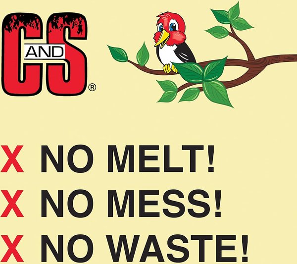 C&S Peanut Suet Nuggets Wild Bird Food, 8-lb box - Chewy.com