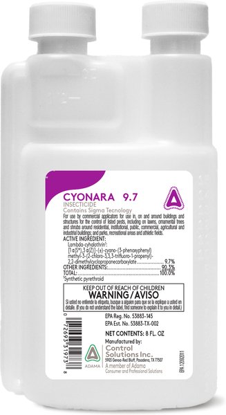 CSI Cyonara 9.7 Insecticide Concentrate, 8-fl oz bottle - Chewy.com