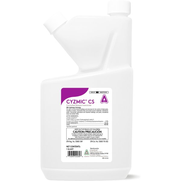 CSI Cyzmic CS Micro-Encapsulated Insecticide Concentrate, 1-qt bottle ...