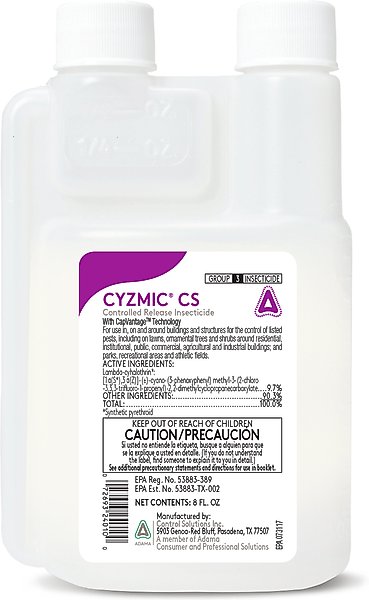 CSI Cyzmic CS Micro-Encapsulated Insecticide Concentrate, 8-fl oz ...