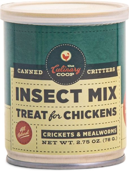 Out of Stock - CULINARY COOP Mealworms & Crickets Chicken Treats, 2.75 ...