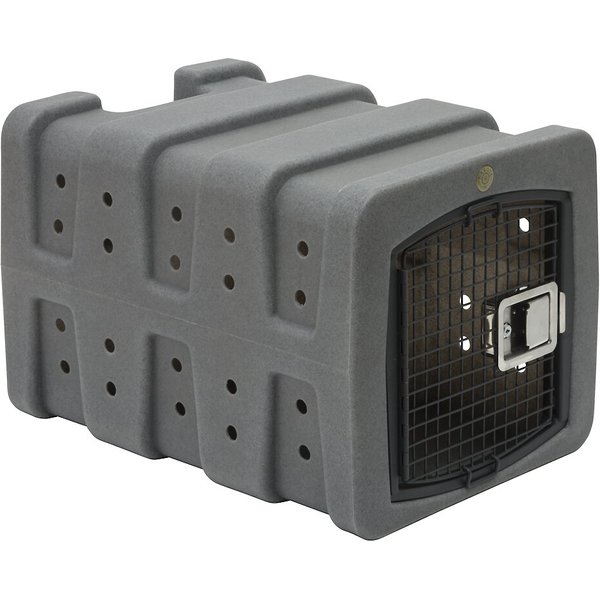 Out of Stock - GUNNER G1 Double-Walled Dog Kennel, Gunmetal, Medium ...