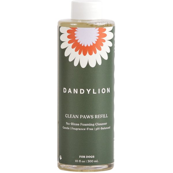 DANDYLION Clean Paws Dog Foaming Cleanser, 5-fl oz bottle - Chewy.com