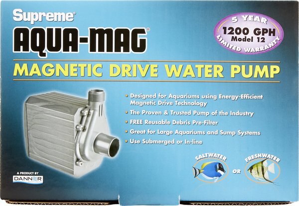 Out of Stock - DANNER Supreme Magnetic Drive Pump, 1200-GPH - Chewy.com