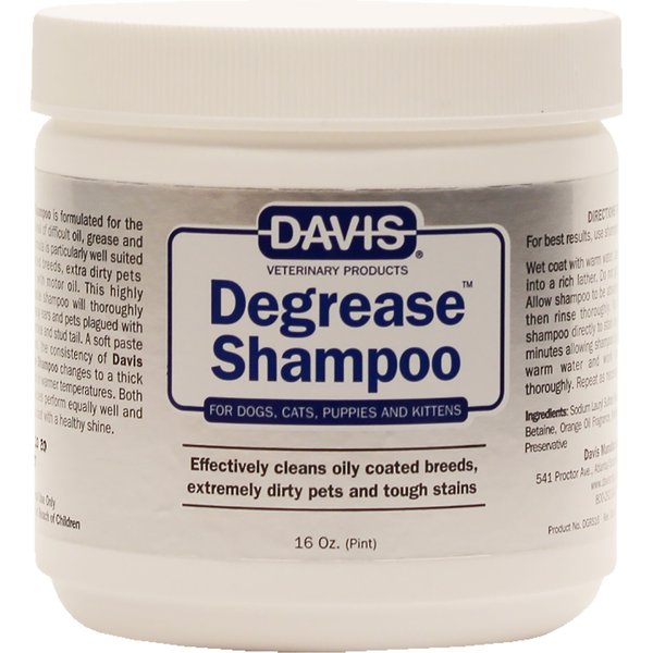 DAVIS Degrease Dog & Cat Shampoo, 16-fl oz bottle - Chewy.com