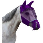 FARNAM SuperMask II Horse Fly Mask Classic Collection, Color Varies, X ...