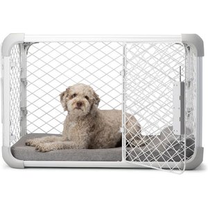 Out of Stock - DIGGS Evolv Double Door Convertible Dog Crate, Ash, 36 ...