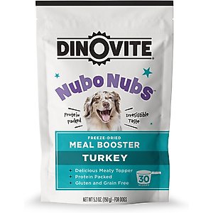 DINOVITE NubONubs Meal Booster Topper Turkey Flavored Gluten & Grain ...