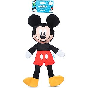 DISNEY CLASSICS Mickey & Friends Minnie Mouse Squeaky Plush Dog Toy, 12 ...